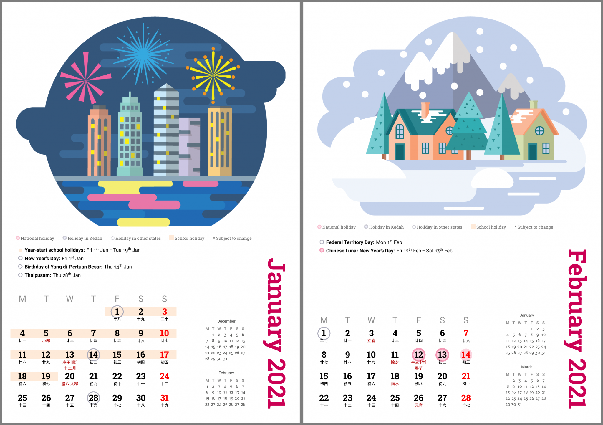 Cuti-cuti Malaysia: Customisable State-by-state Holidays Calendar for ...