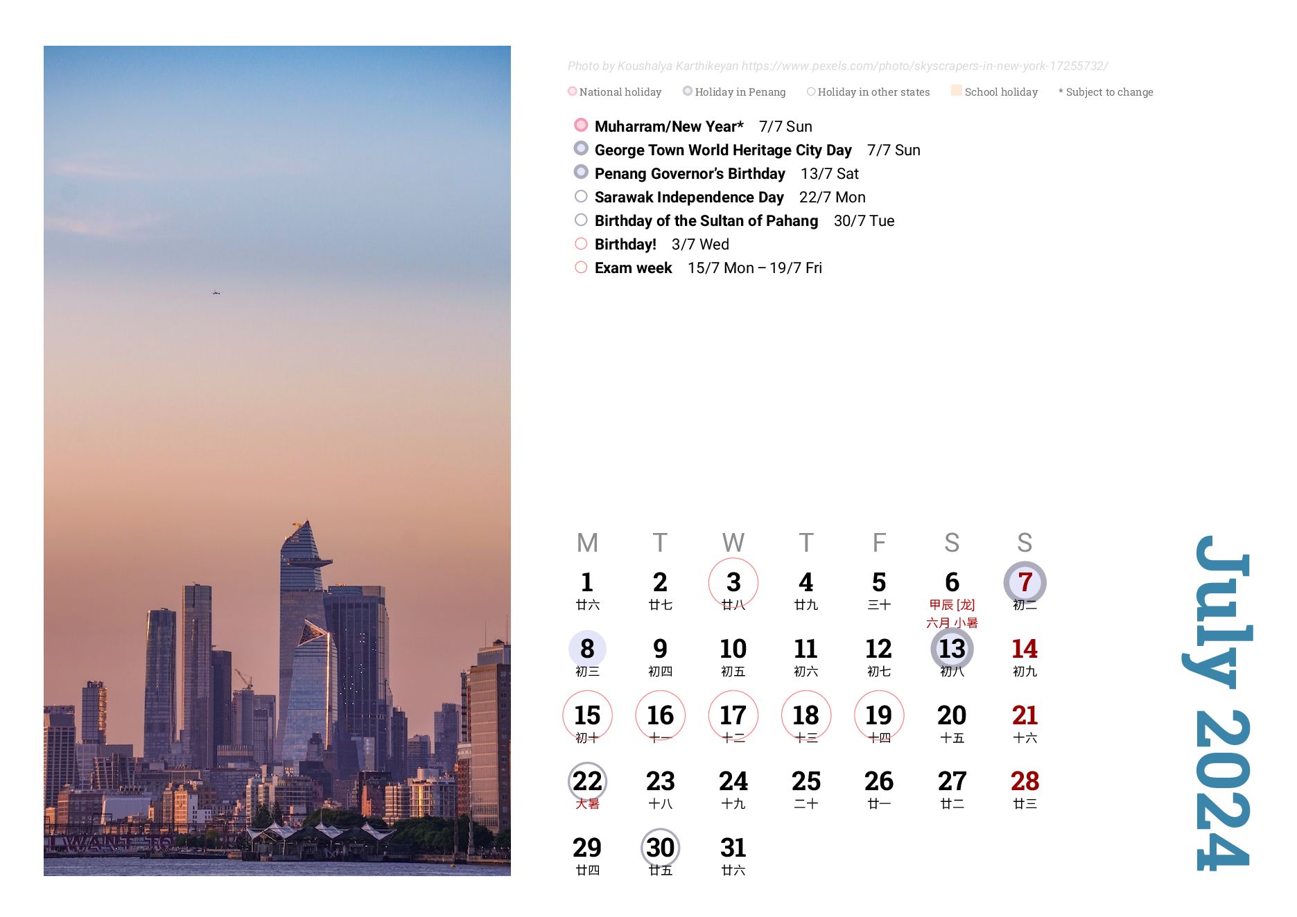Cuti-cuti Malaysia: Customisable state-by-state holiday calendar for ...